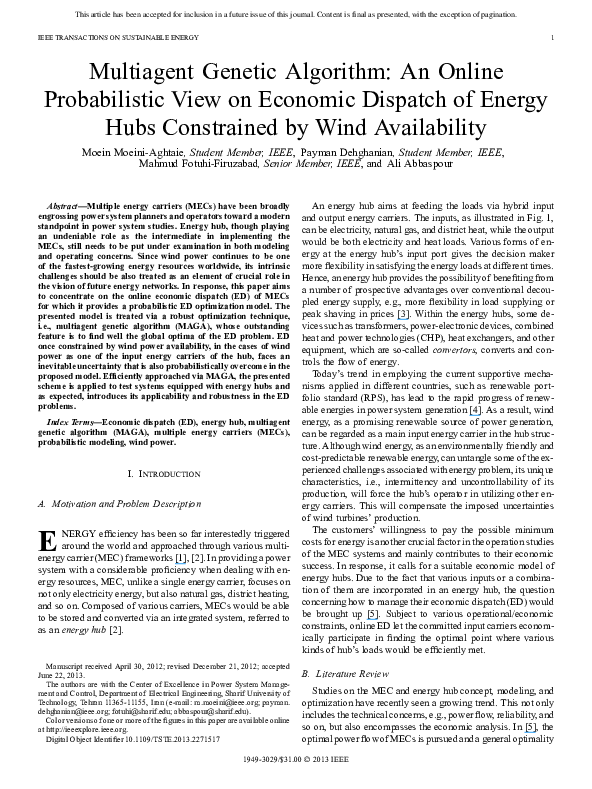 (PDF) Multiagent Genetic Algorithm: An Online Probabilistic View on Economic Dispatch of Energy ...