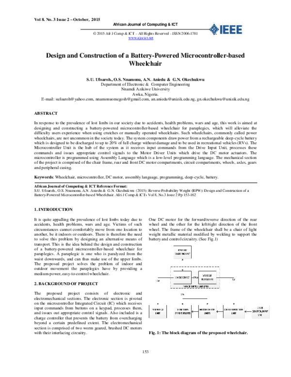 (PDF) Design and Construction of a Battery-Powered Microcontroller ...