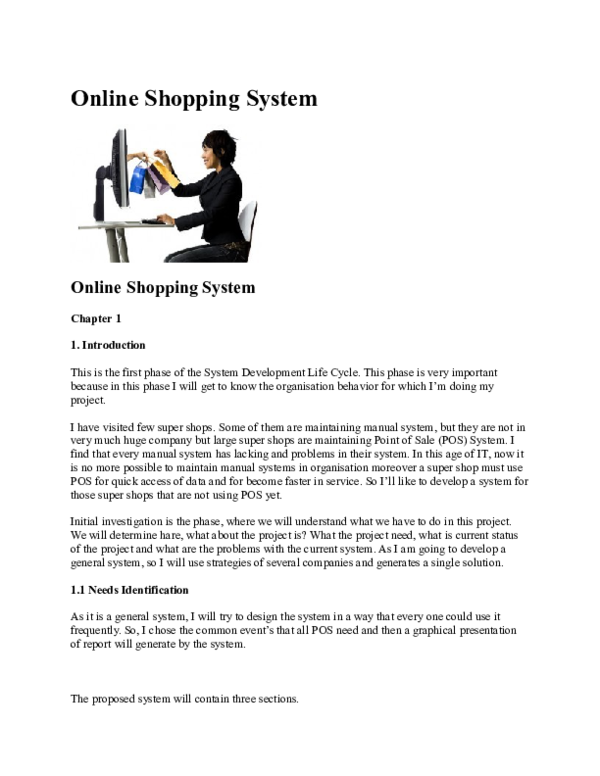 (DOC) Online Shopping System