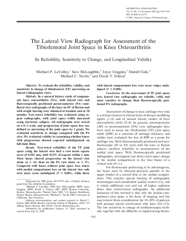 (PDF) Lyon Schuss radiographic view of the knee. Utility of fluoroscopy ...