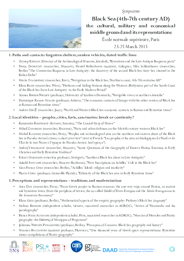 (PDF) (2015). "One thousand years of Greek space representations ...