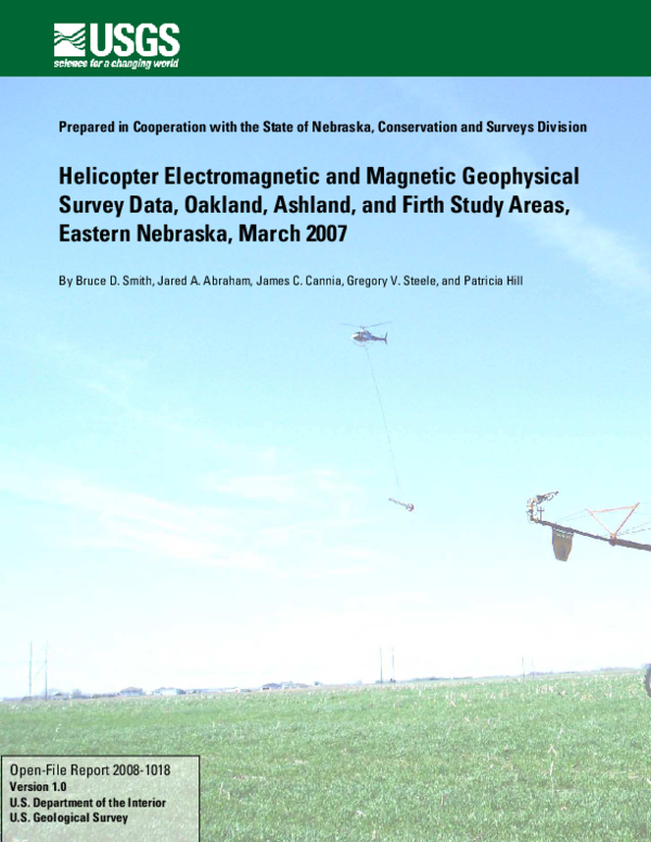 (PDF) Helicopter Electromagnetic and Magnetic Geophysical Survey Data ...