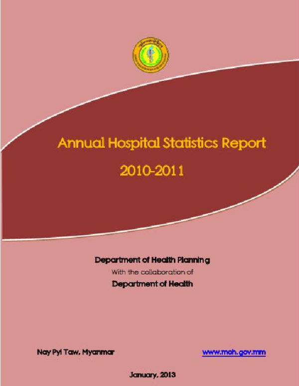 (PDF) Annual Hospital Statistics Report 2010-