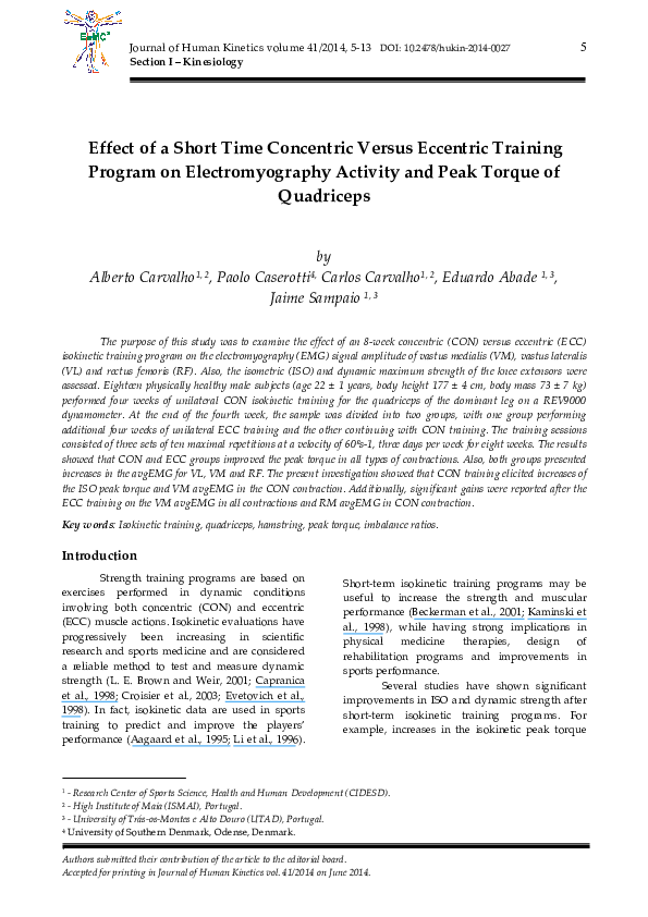 (PDF) Effect of Ankle Position on EMG Activity and Peak Torque of the ...