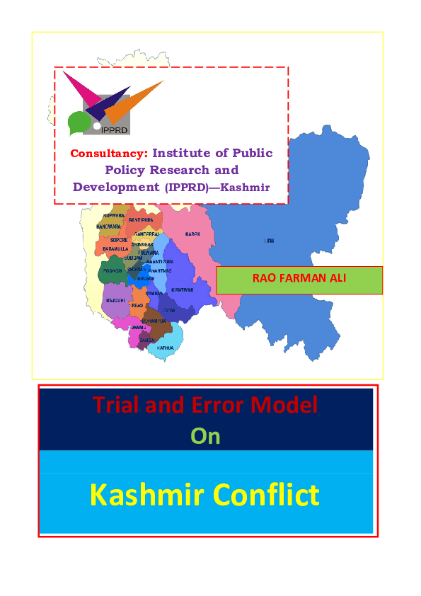 (PDF) Trial and Error Model on Kashmir Conflict