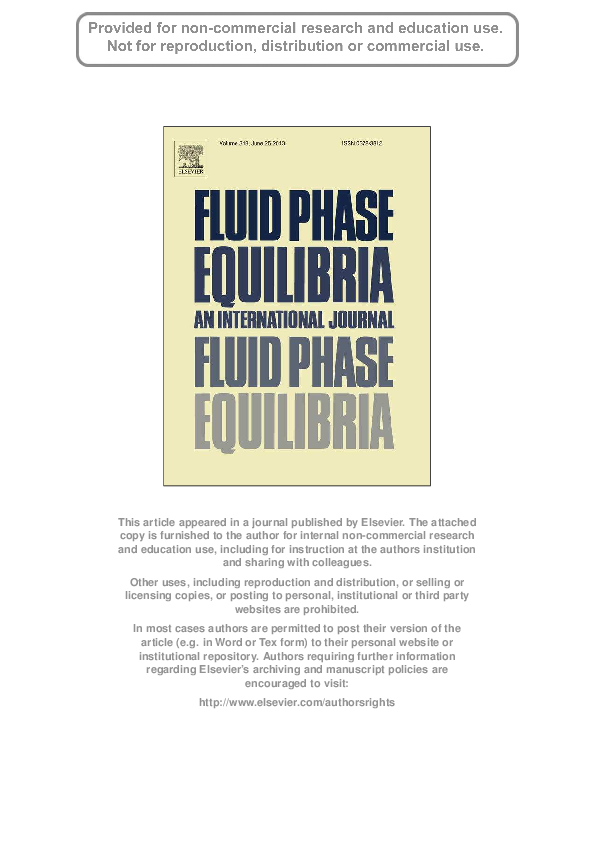 (PDF) Phase equilibria of neohexane/methyl cyclopentane+nitrogen ...