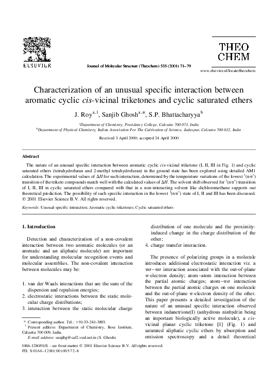 (PDF) Characterization of an unusual specific interaction between ...