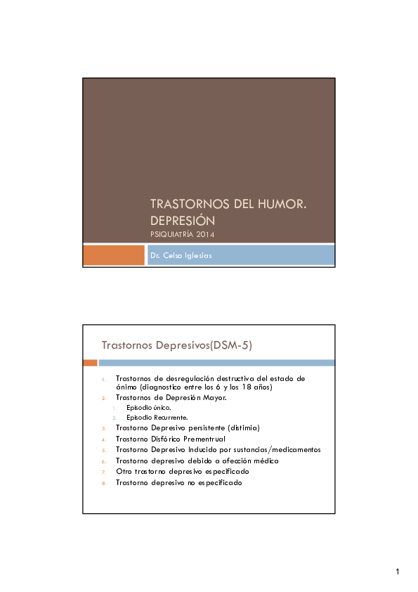 (PDF) Trastornos Depresivos(DSM-5