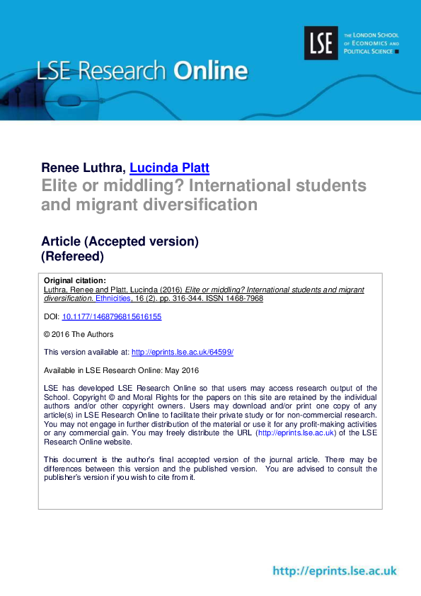 (PDF) Accumulating cosmopolitan and ethnic identity capital through ...