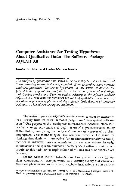 (PDF) Computer assistance for testing hypotheses about qualitative data ...
