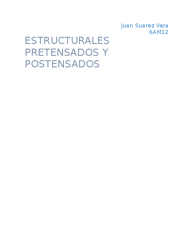 (DOC) Elementos estructurales pretensados y postensados
