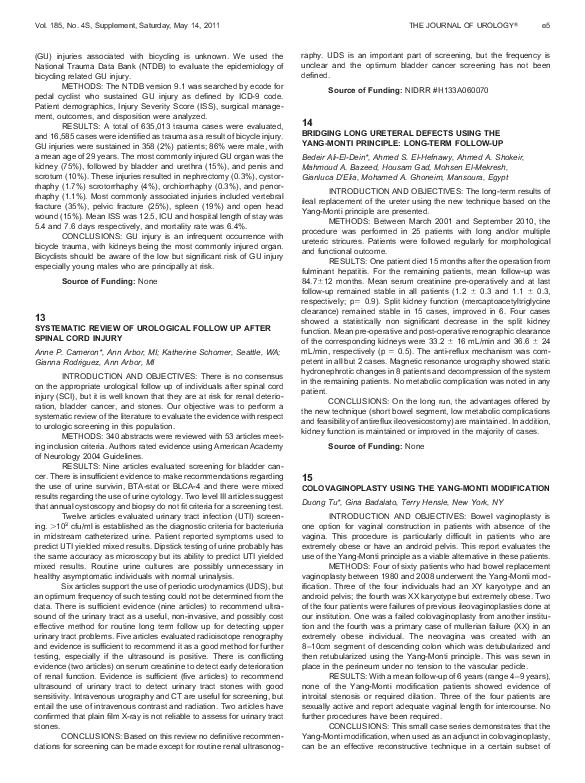(PDF) 15 COLOVAGINOPLASTY USING THE YANG-MONTI MODIFICATION