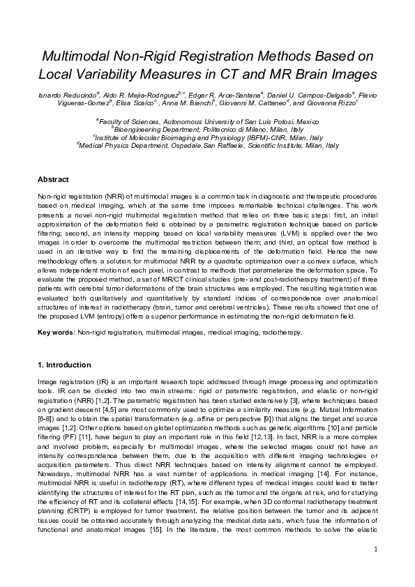 (PDF) Multimodal Non-Rigid Registration Methods Based on Demons Models and Local Uncertainty ...