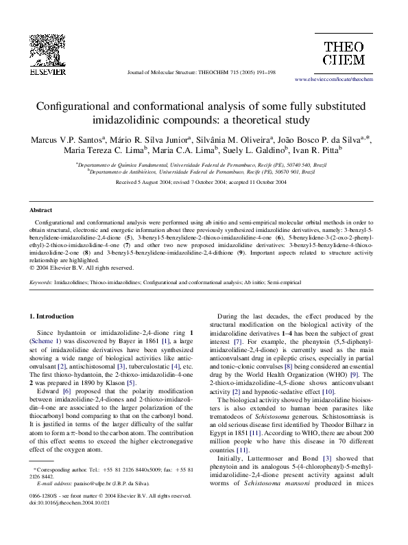 (PDF) Configurational and conformational analysis of some fully ... (PDF) Configurational and conformational analysis of some fully ...
