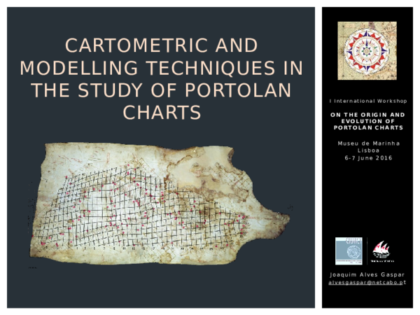 (PPT) Cartometric and modelling techniques in the study of portolan ...