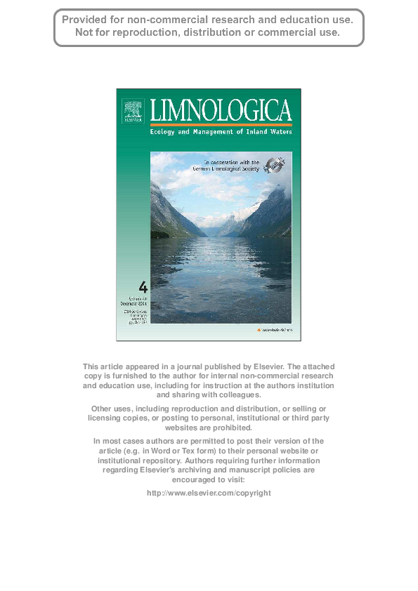 (PDF) Zooplankton community structure and ecology of the tropical ...