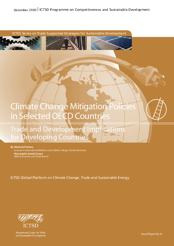 (PDF) Climate Change Mitigation Policies in Selected OECD Countries