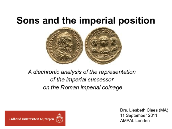 (PPT) Sons and the imperial position. A diachronic analysis of the ...