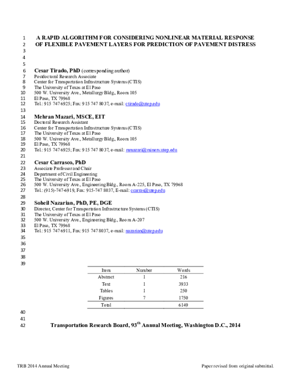 Pdf A Rapid Algorithm For Considering Nonlinear Material Response Of