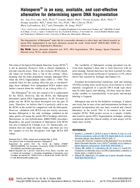 (PDF) Halosperm® is an easy, available, and cost-effective alternative ...
