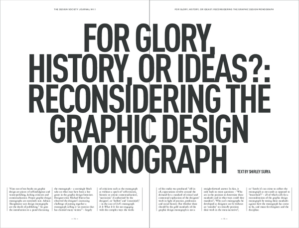 (PDF) ‘For Glory, History or Ideas: Reconsidering the Graphic Design ...