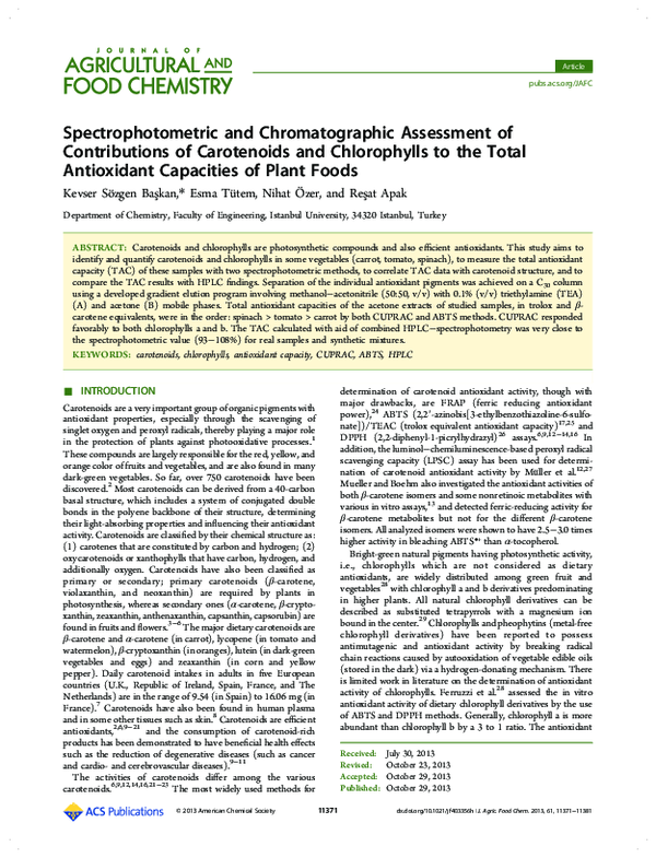 (PDF) Spectrophotometric and Chromatographic Assessment of ...