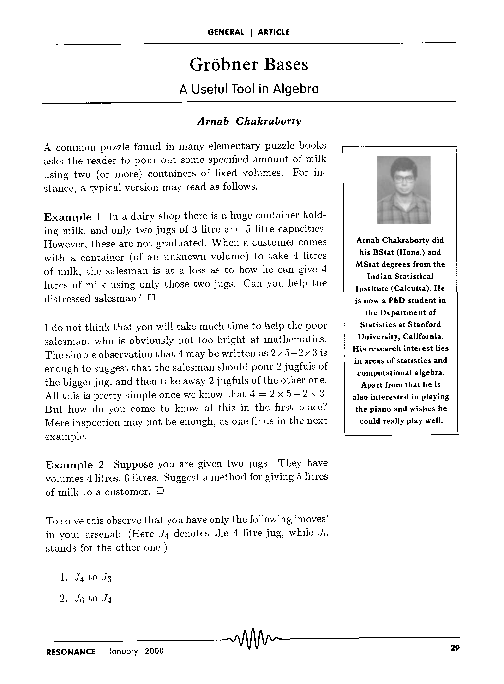 (PDF) Gröbner bases