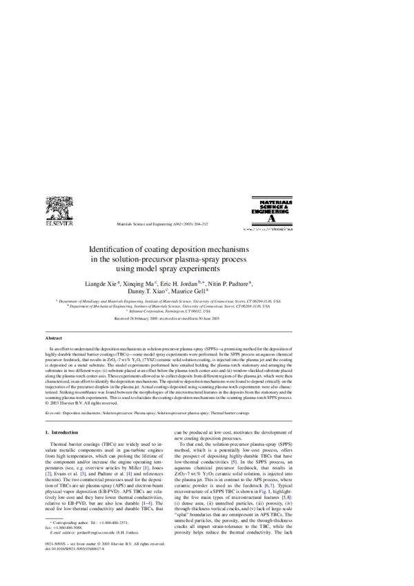 (PDF) Identification of coating deposition mechanisms in the solution ...