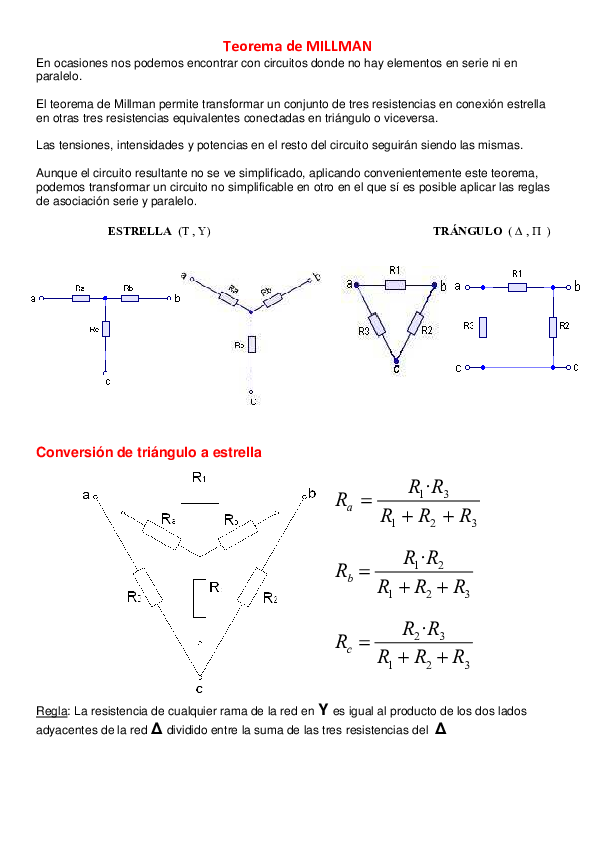 (PDF) Teorema de MILLMAN