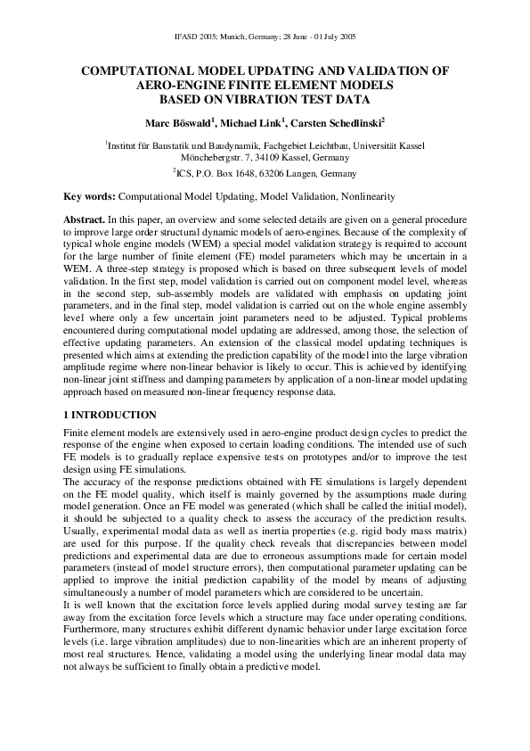 (PDF) Uncertainty identification by the maximum likelihood method