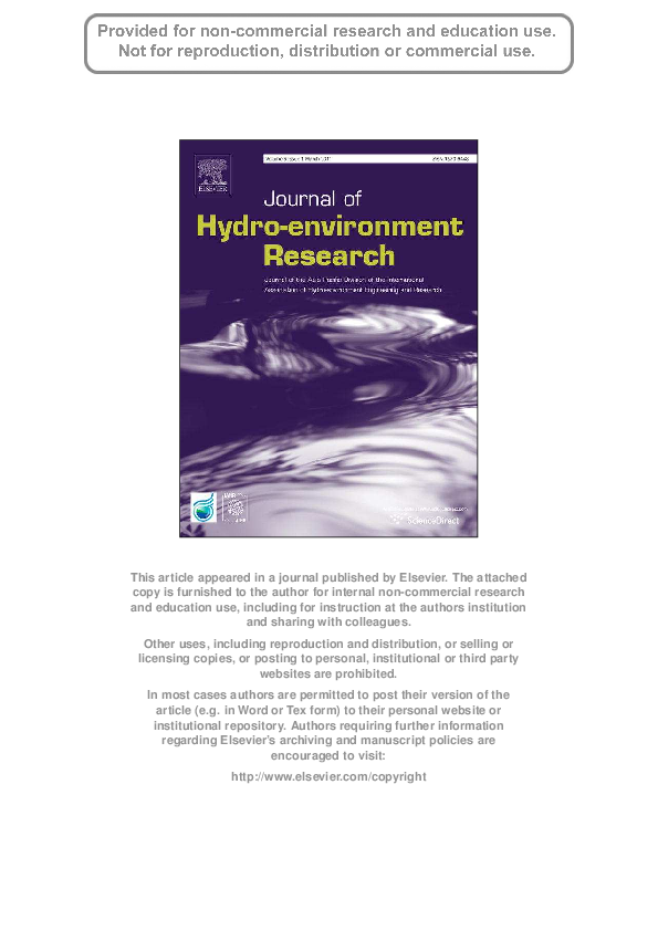 (PDF) Application of modified nonlinear storage function on runoff estimation