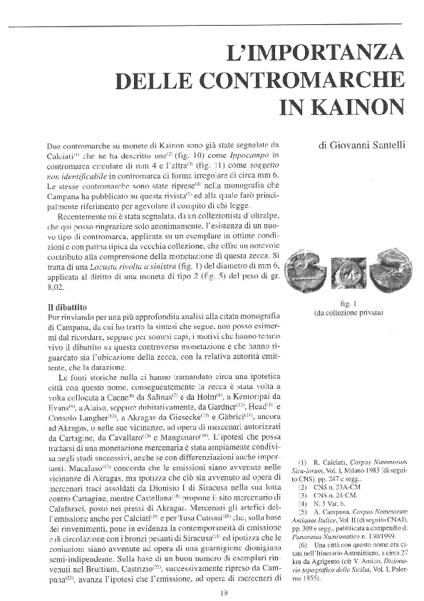 (PDF) L'importanza delle contromarche in Kainon
