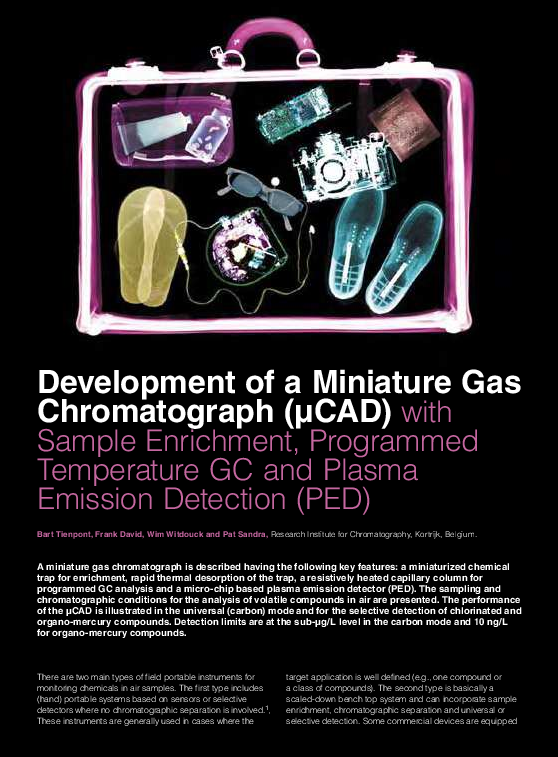 (PDF) Features of a micro-gas chromatograph equipped with enrichment ...