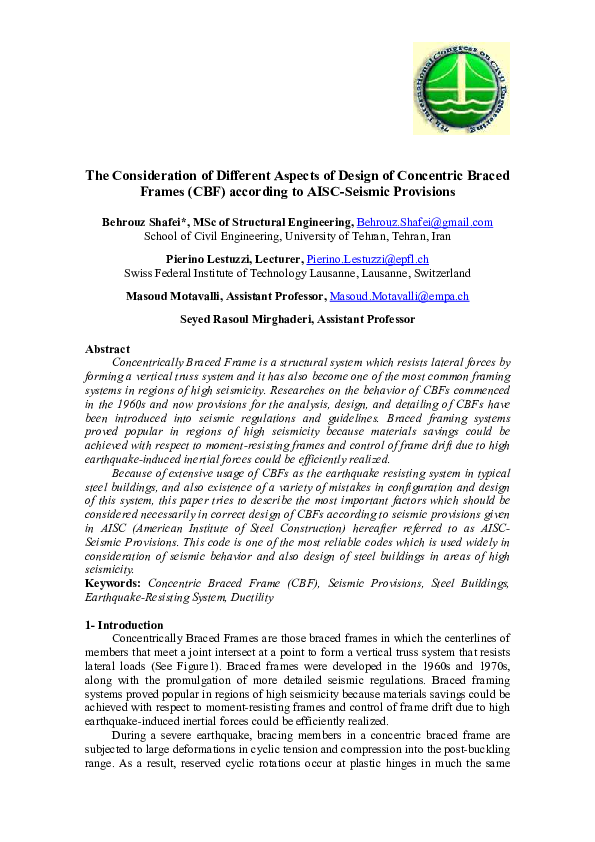 (PDF) The Consideration of Different Aspects of Design of Eccentric ...