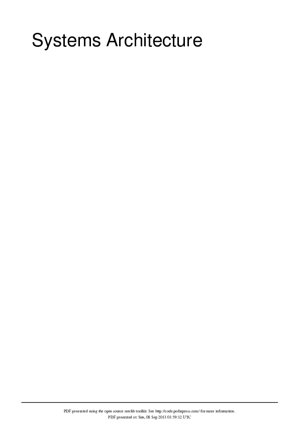 system architecture principles