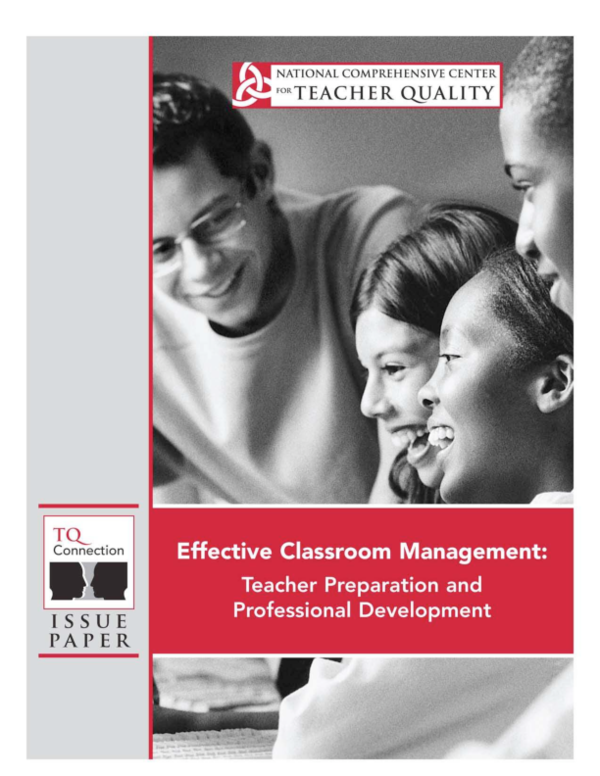 (PDF) Effective Classroom Management: Teacher Preparation and ...