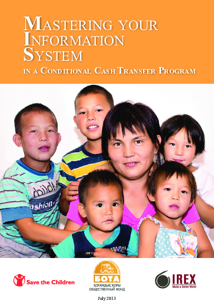 (PDF) Mastering your Information System In a CondItIonal Cash Transfer ...