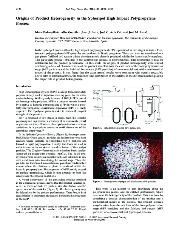 (PDF) Origins of Product Heterogeneity in the Spheripol High Impact ...