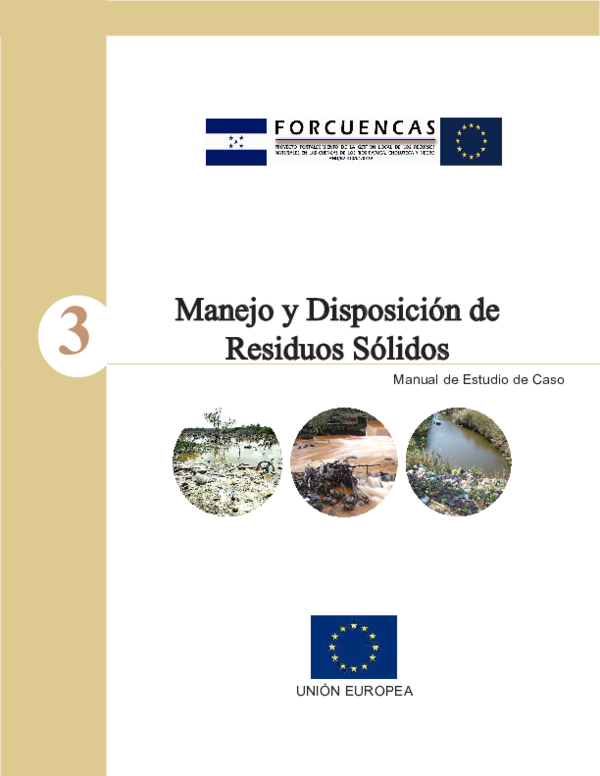 (PDF) Manejo y Disposición de Residuos Sólidos