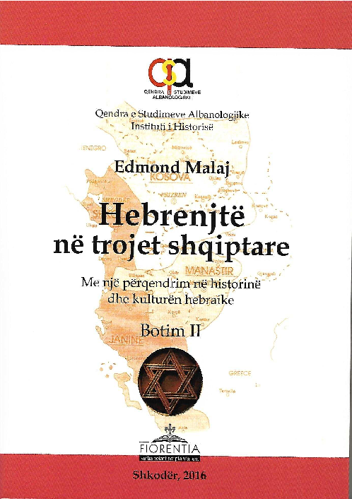 (PDF) Hebrenjtë në trojet shqiptare. Botim II (The Jews in the Albanian ...