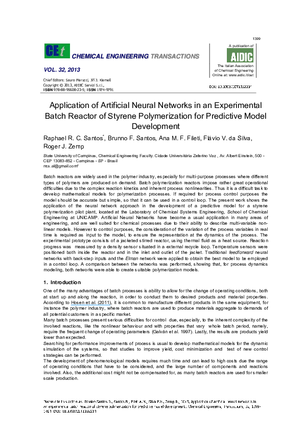 (PDF) Application of artificial neural networks in establishing regime channel relationships