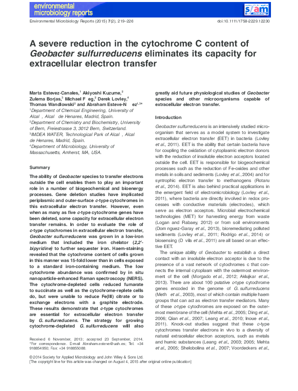 (PDF) Electronic transference assessment of the redox processes at ...