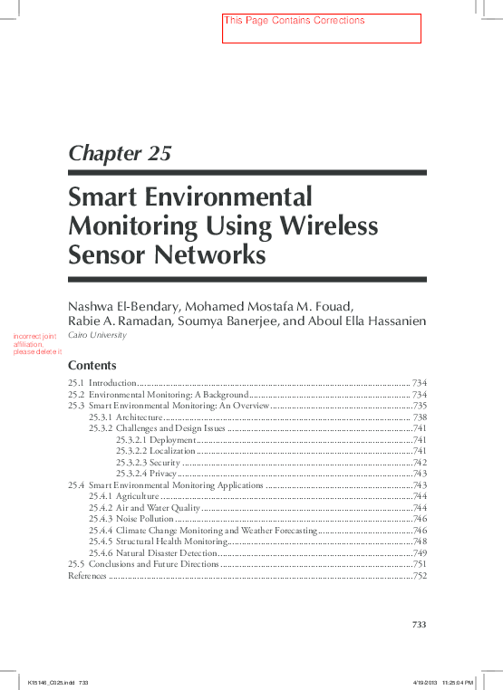 Pdf Smart Environmental Monitoring Using Wireless Sensor Networks