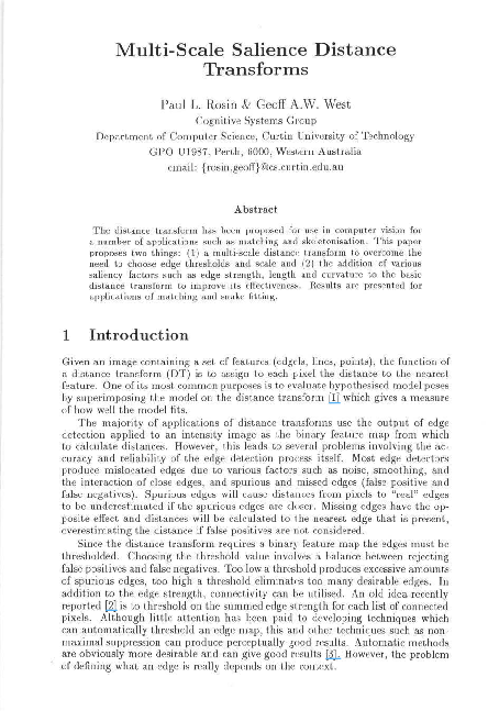 (PDF) Multi-Scale Salience Distance Transforms