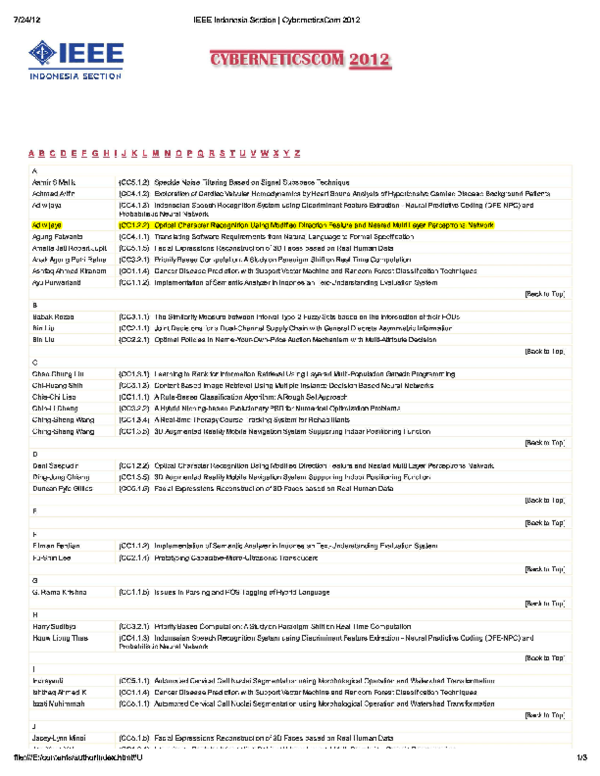 Pdf Optical Character Recognition Using Modified Direction Feature