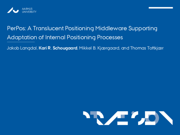 (PDF) PerPos: A Translucent Positioning Middleware Supporting ...