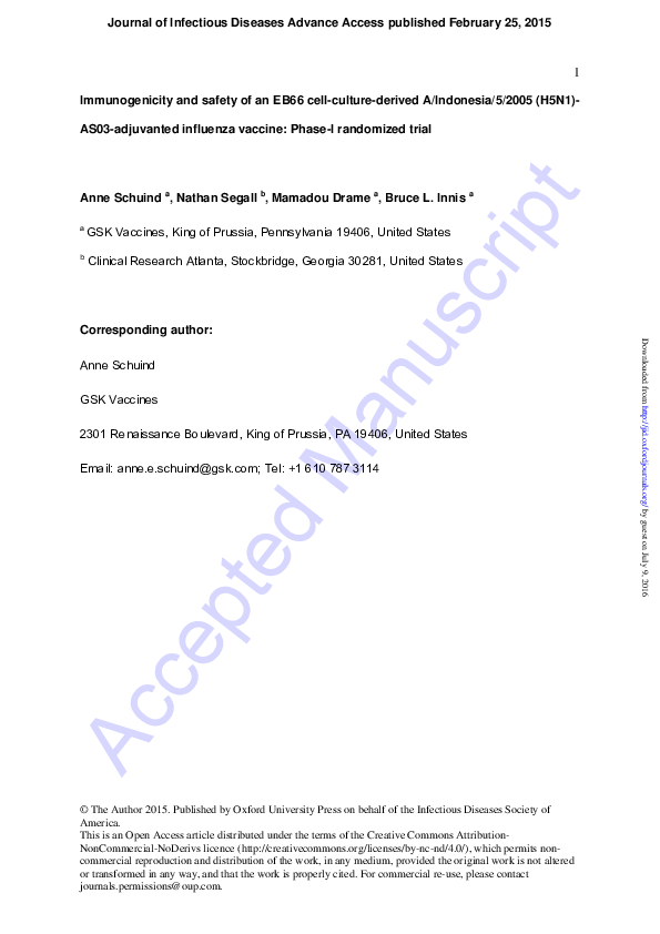 (PDF) Immunogenicity and Safety of an EB66 Cell-Culture-Derived ...
