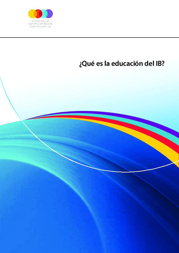 (PDF) Qué es la educación del IB