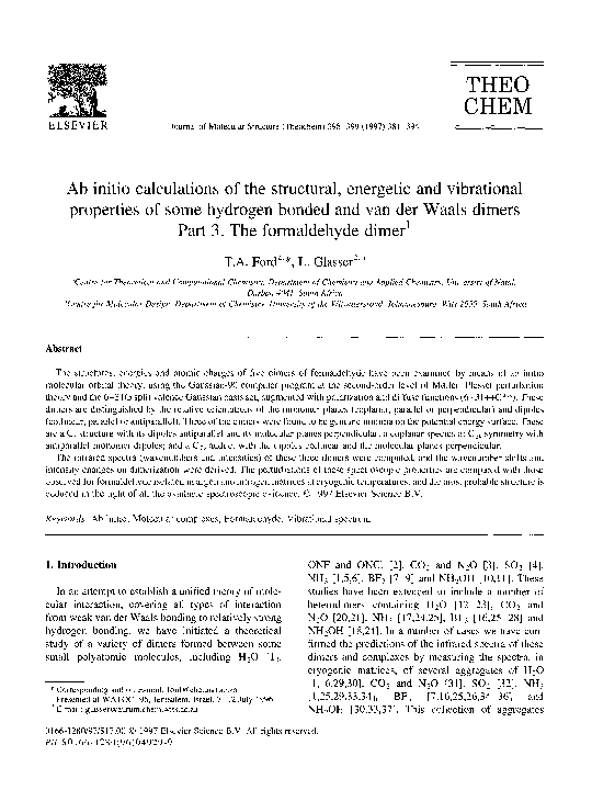 (PDF) Ab Initio Calculations of the Structural, Energetic and ...