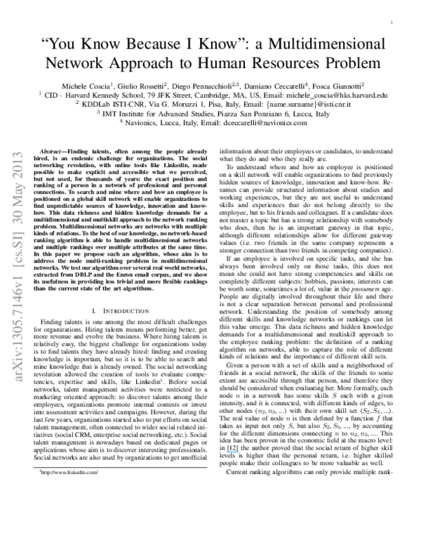 (PDF) You know because I know